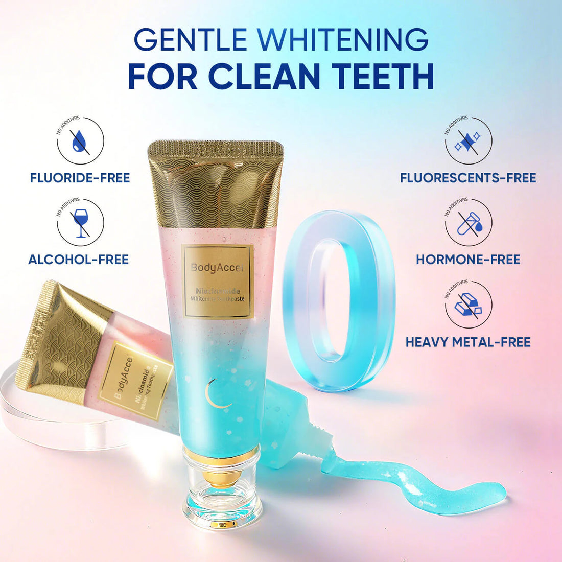 Body Accel Niacinamide Whitening Toothpaste – BeautyNBeauty